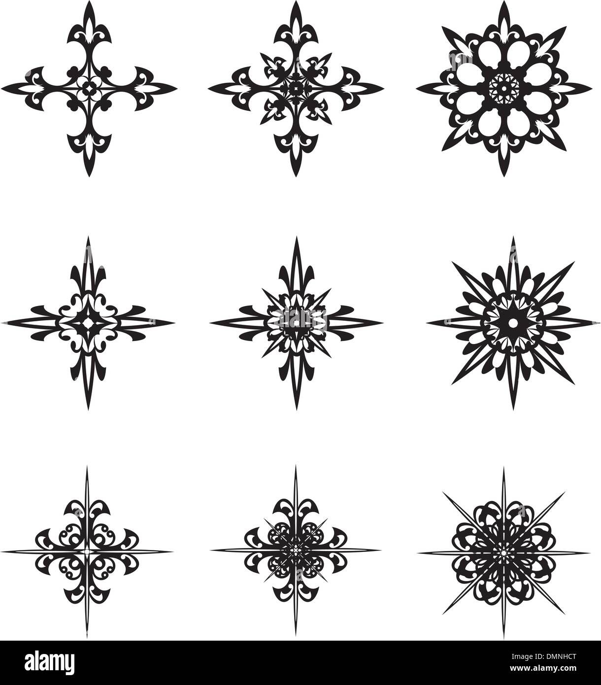 Star circle Stock Vector Images - Alamy