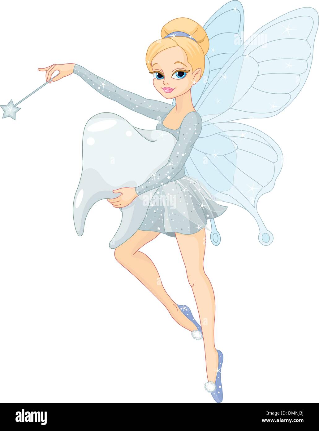 Pretty Tooth Fairy Cartoon