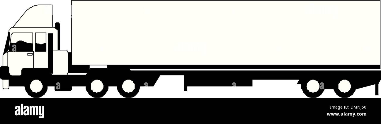 Hyundai truck Stock Vector Images - Alamy