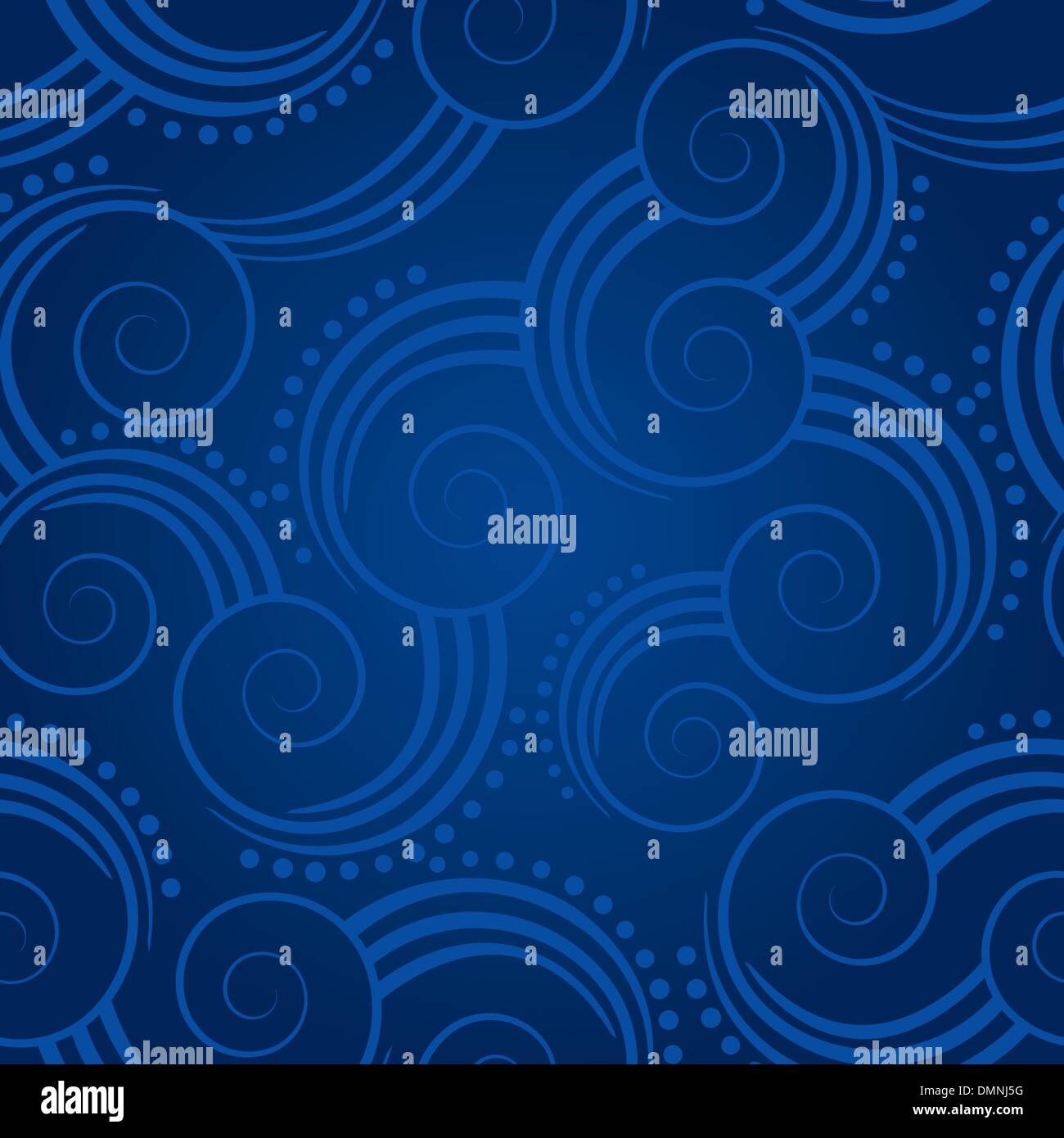 Dark blue wave pattern seamless Stock Vector Images - Alamy