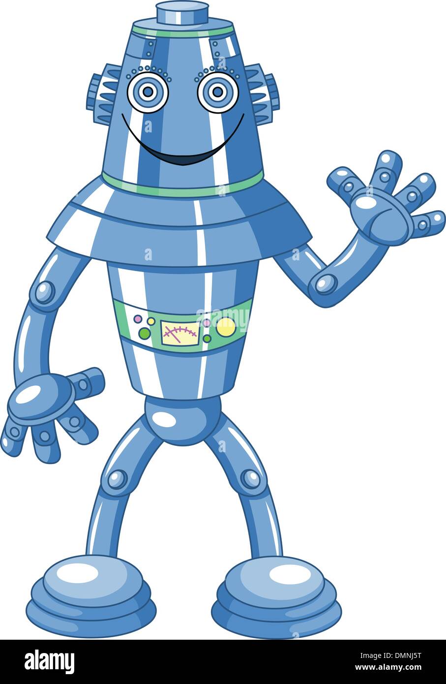 Cute cartoon robot Stock Vector Image & Art - Alamy