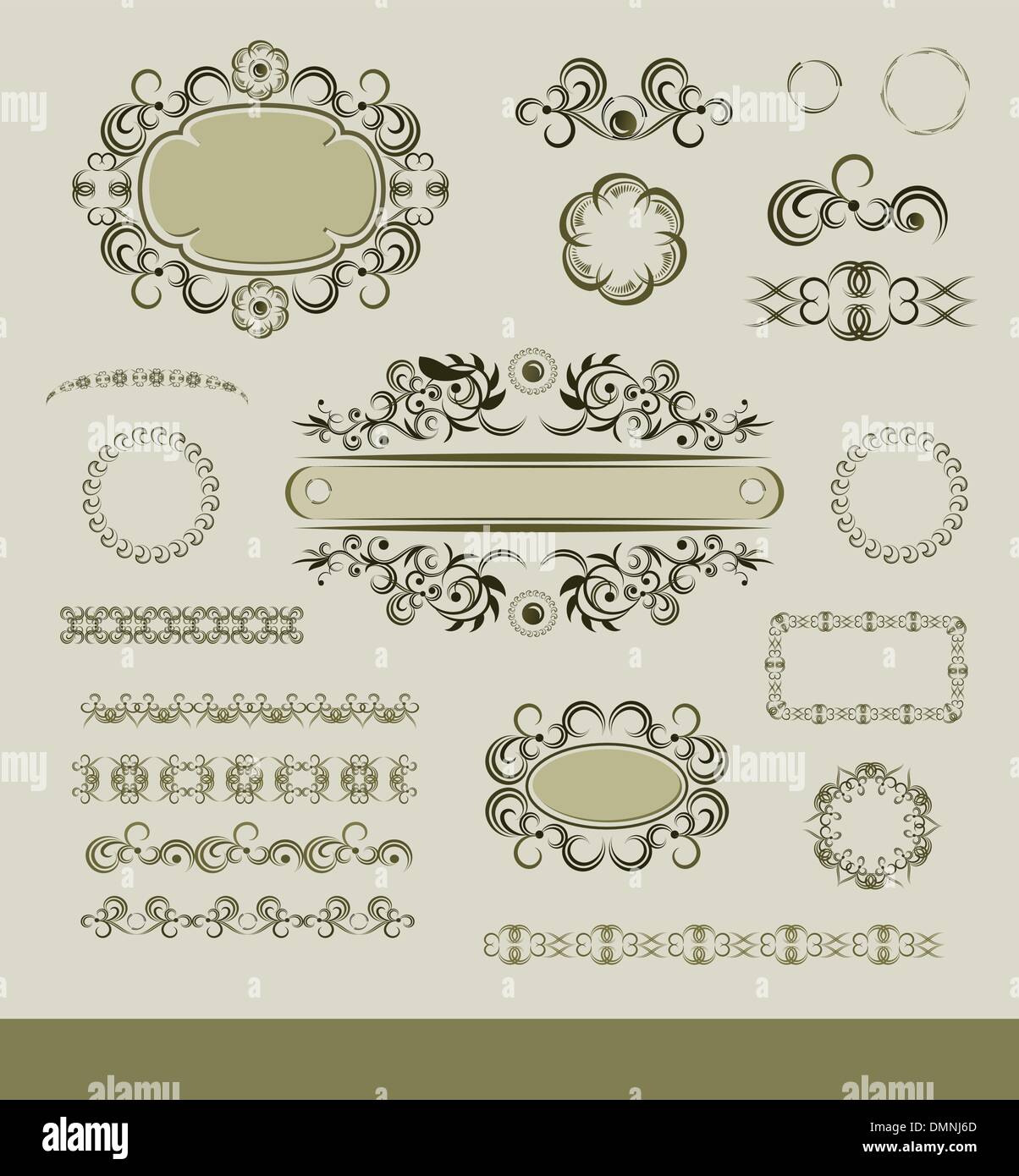 Calligraphy set hi-res stock photography and images - Alamy