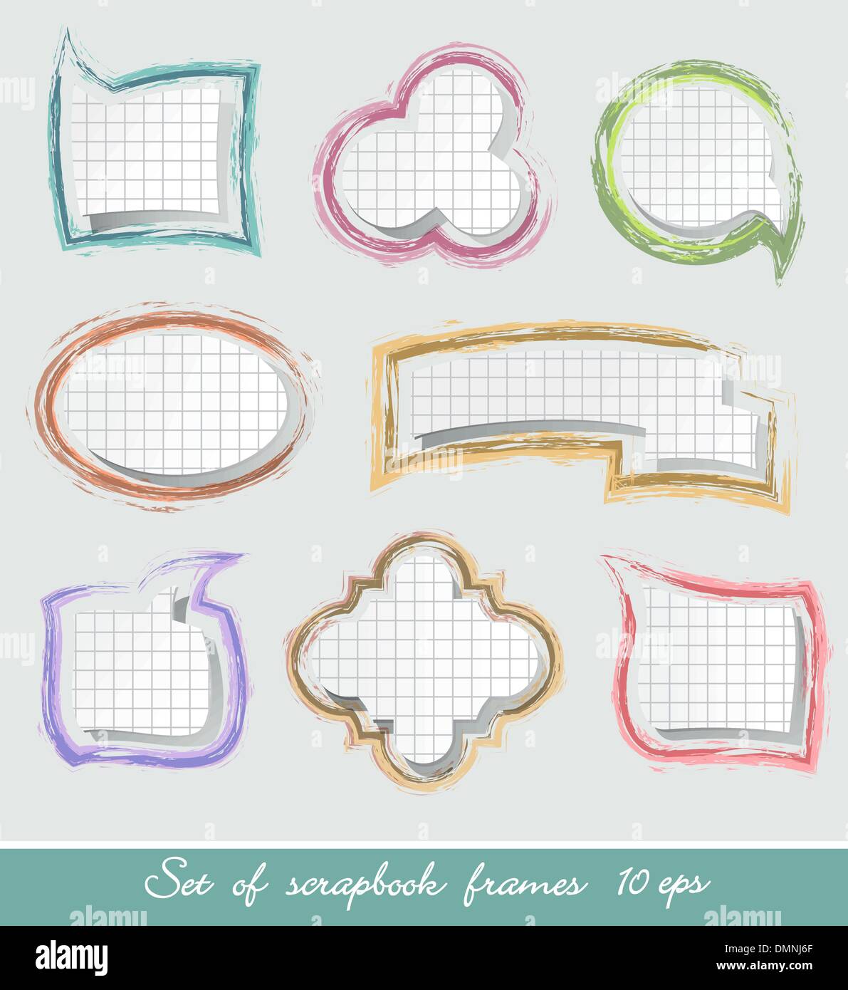 Rough frame Stock Vector Images - Alamy