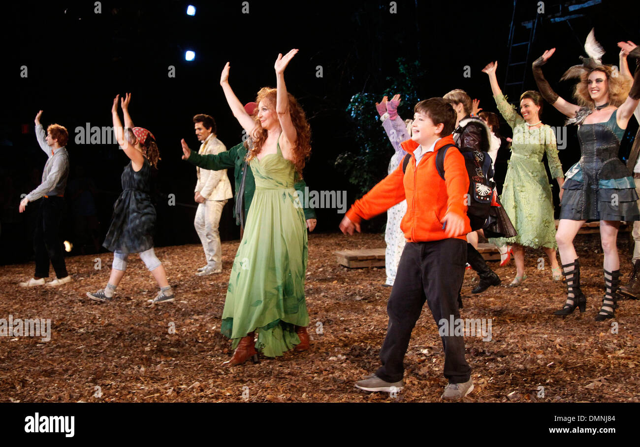 Gideon Glick Jessie Mueller Donna Murphy Jack Broderick Opening night ...