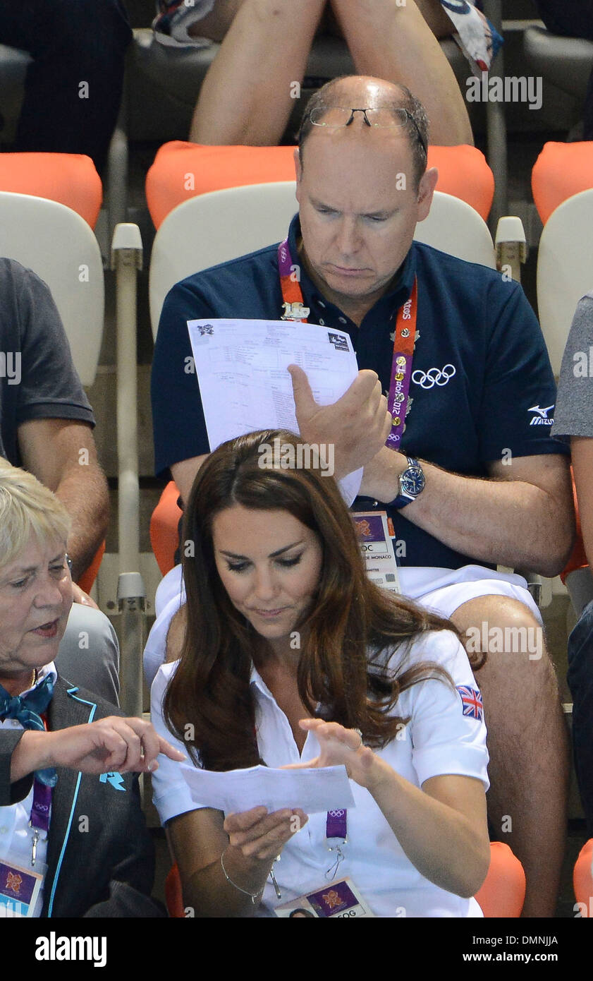 Prince Albert II of Monaco and Catherine Duchess of Cambridge aka Kate ...