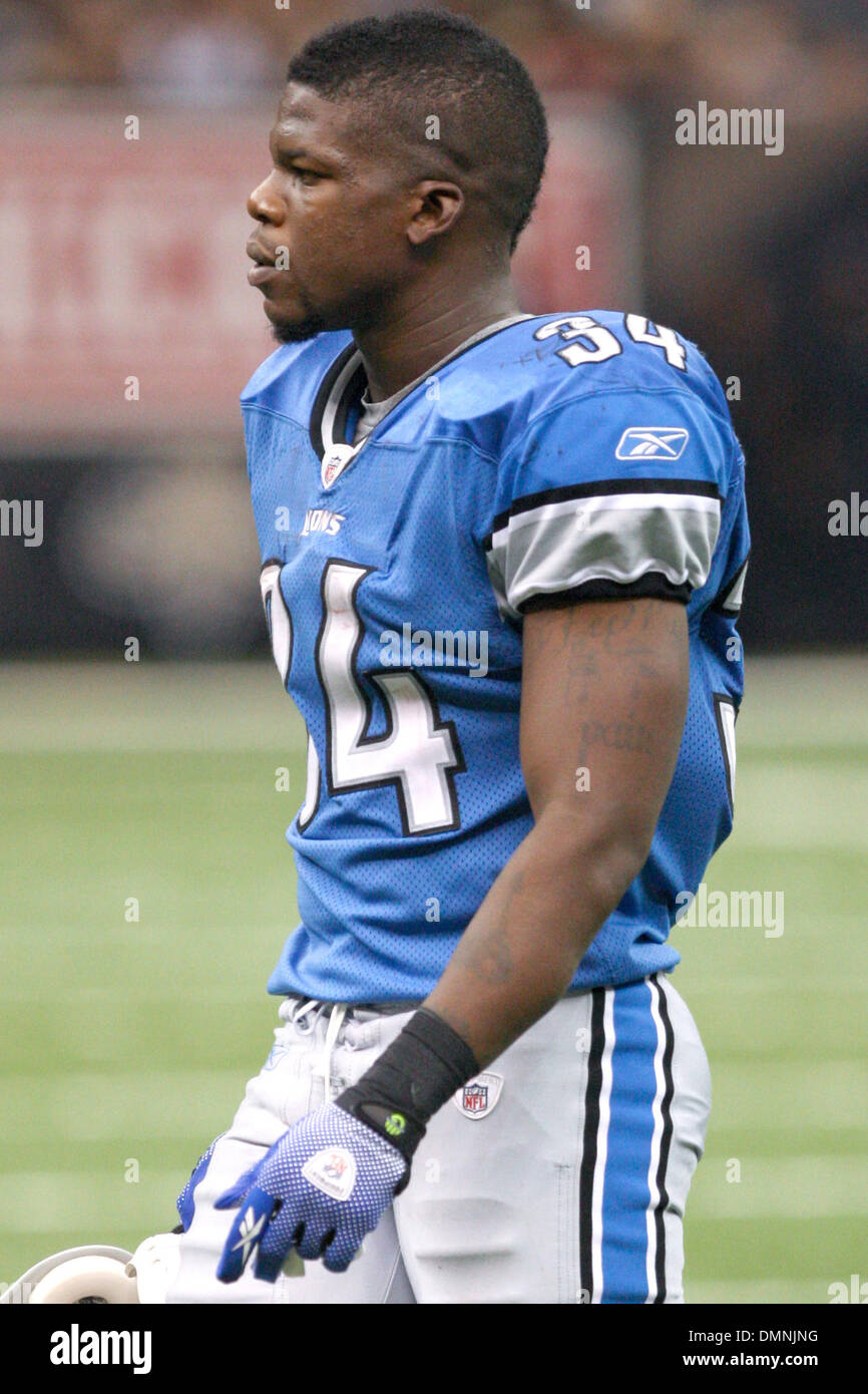 13 September 2009: Detroit Lions running back Kevin Smith (34). The New ...