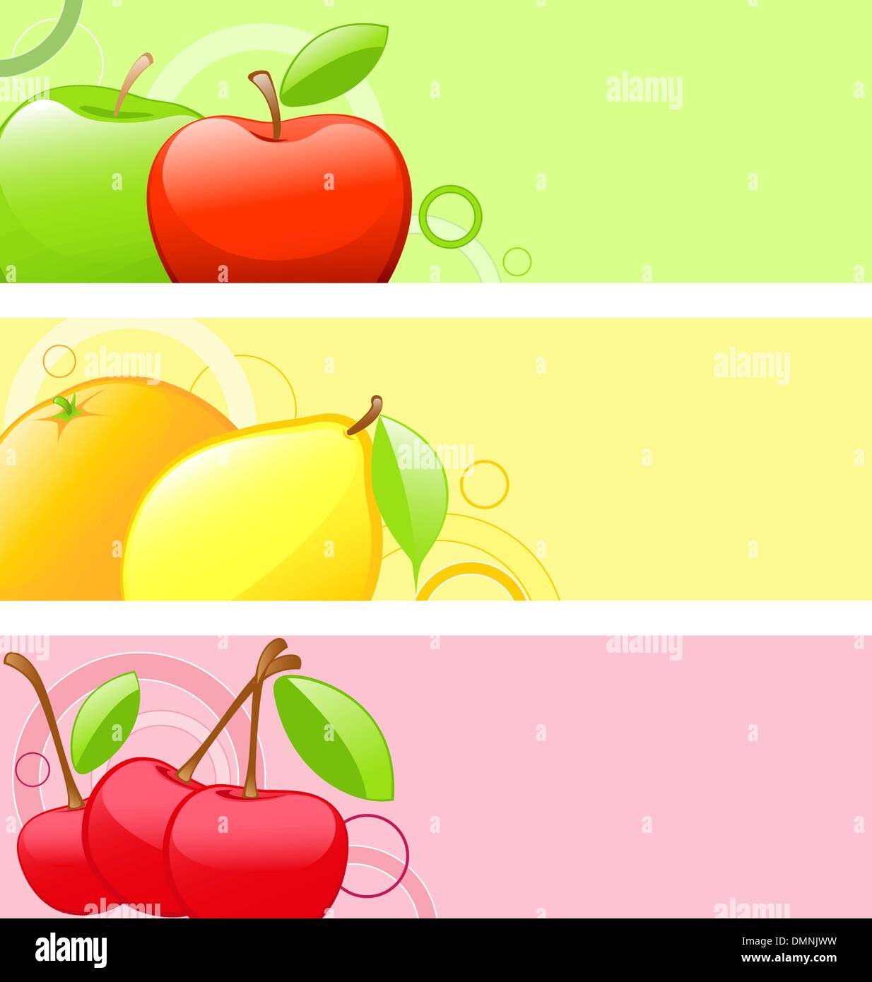 Orange pink apple Stock Vector Images - Alamy