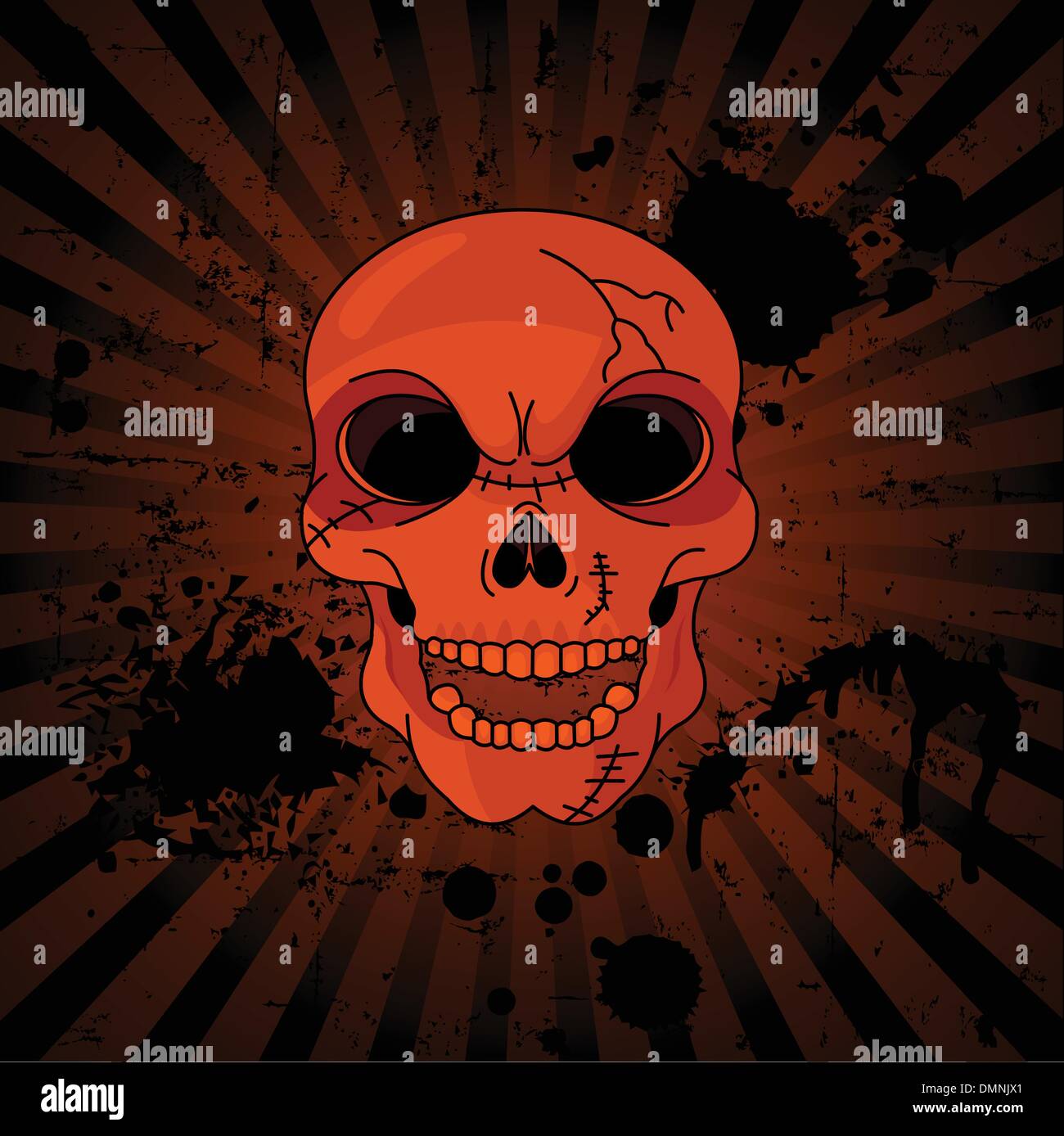 Skull graphic design hi-res stock photography and images - Alamy