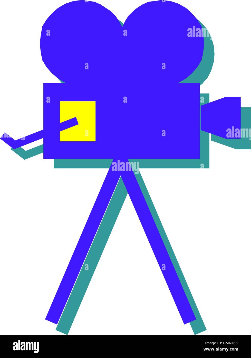 Tv show shooting film Stock Vector Images - Alamy