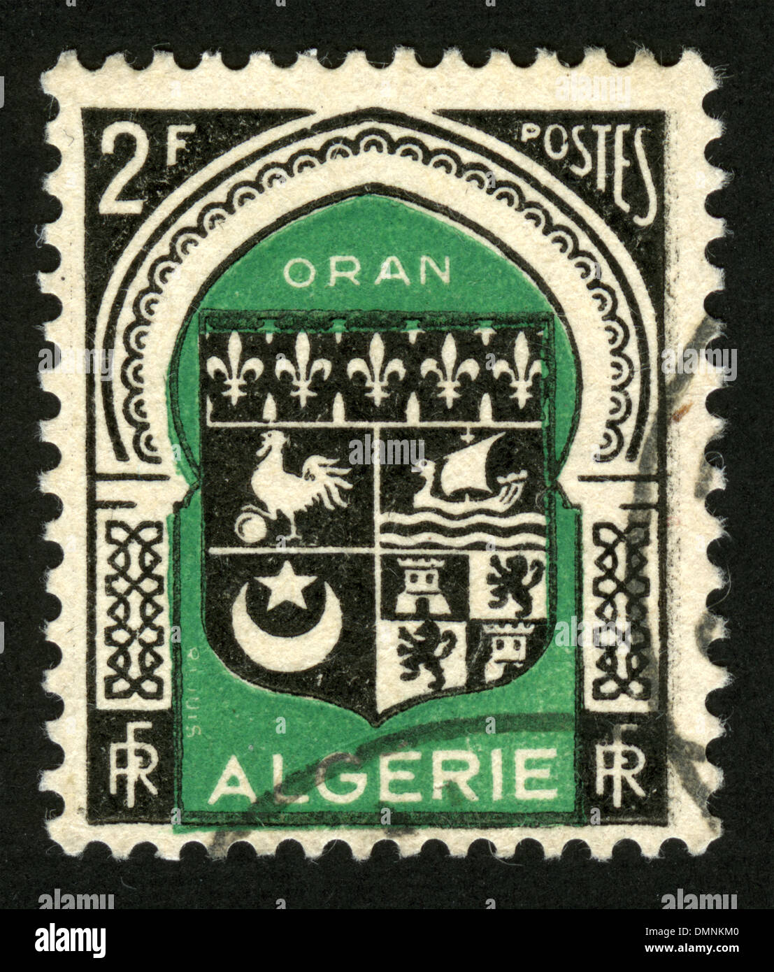 Postage stamp algeria hi-res stock photography and images - Alamy
