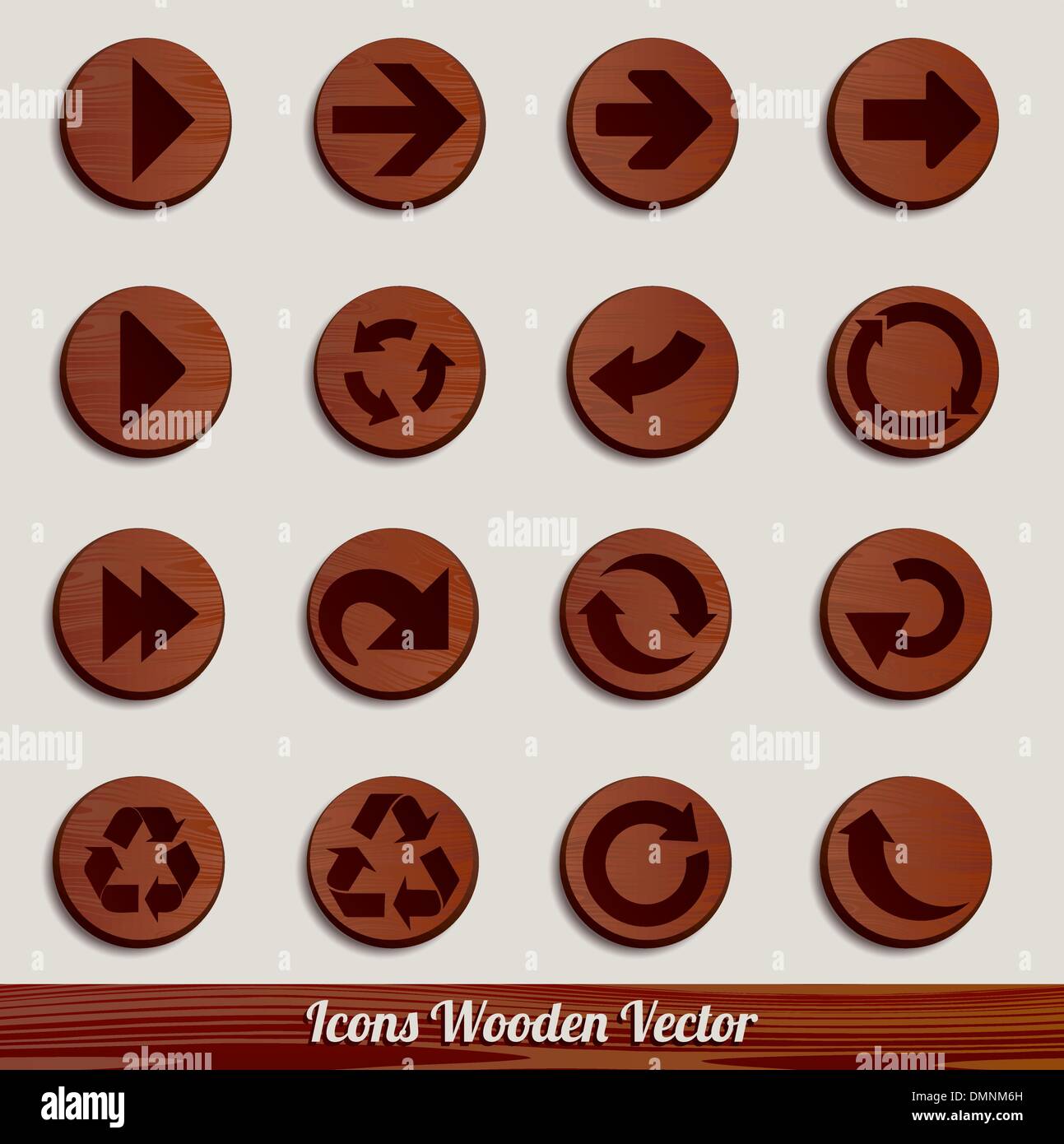 Vector set different signs Stock Vector Images - Alamy