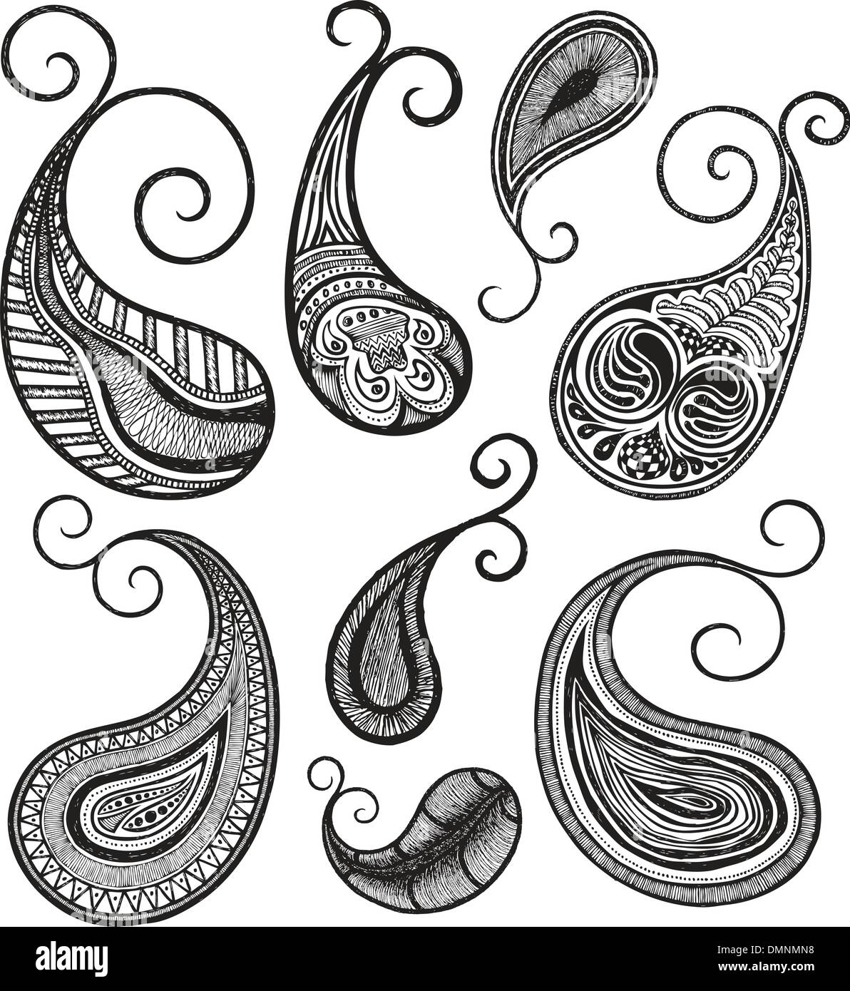 How To Draw Paisley Design