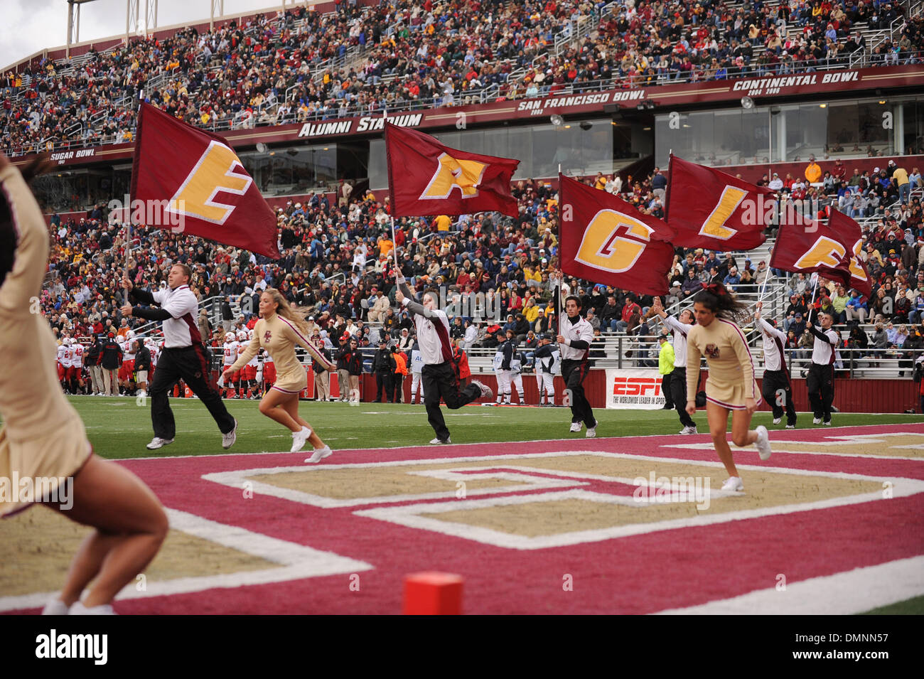 Boston college cheerleaders hi-res stock photography and images - Alamy