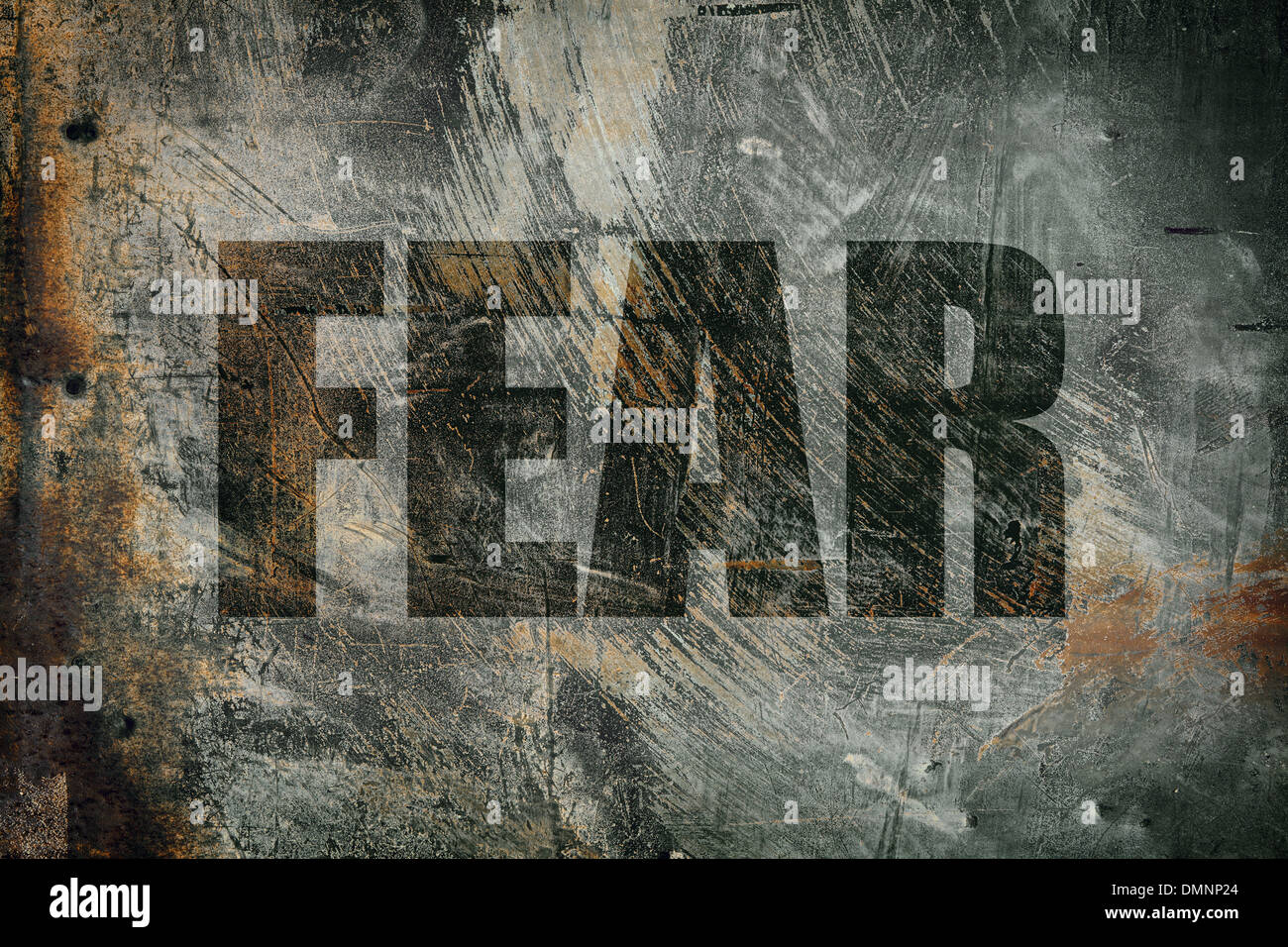 Text fear hi-res stock photography and images - Alamy