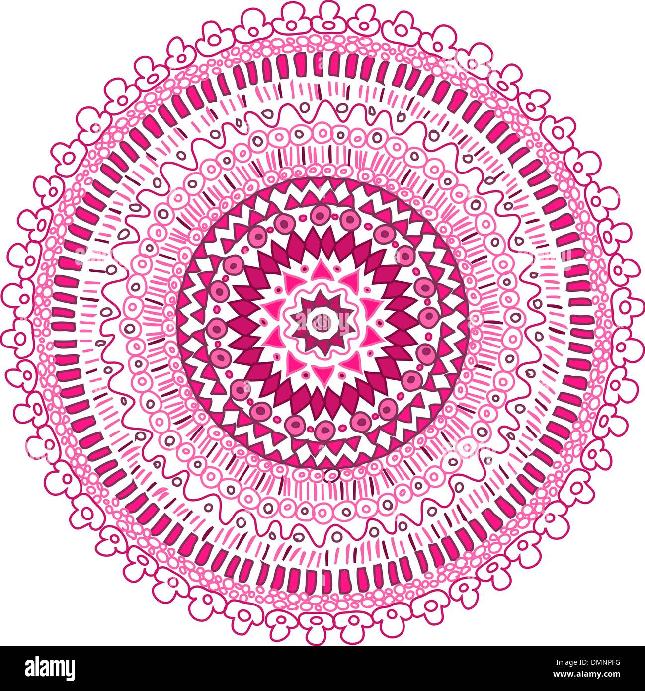 Hand made ornamental round lace Stock Vector Image & Art - Alamy