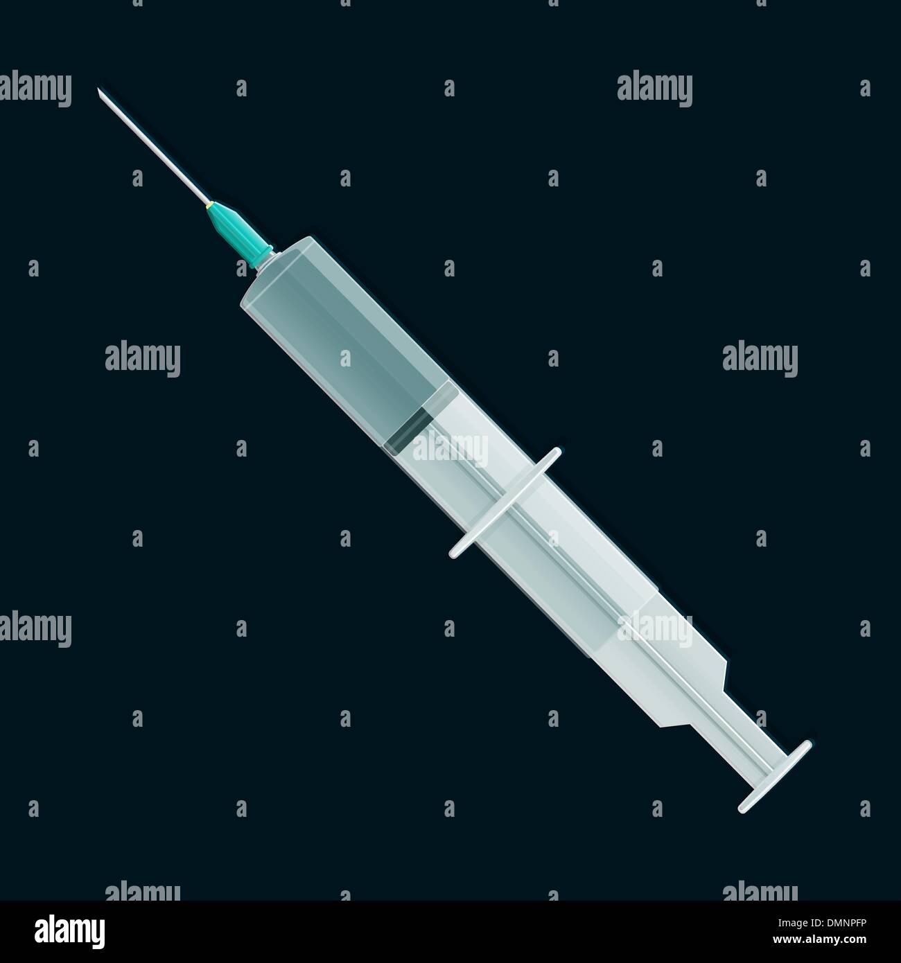 Medical syringe and needle Stock Vector Image & Art - Alamy