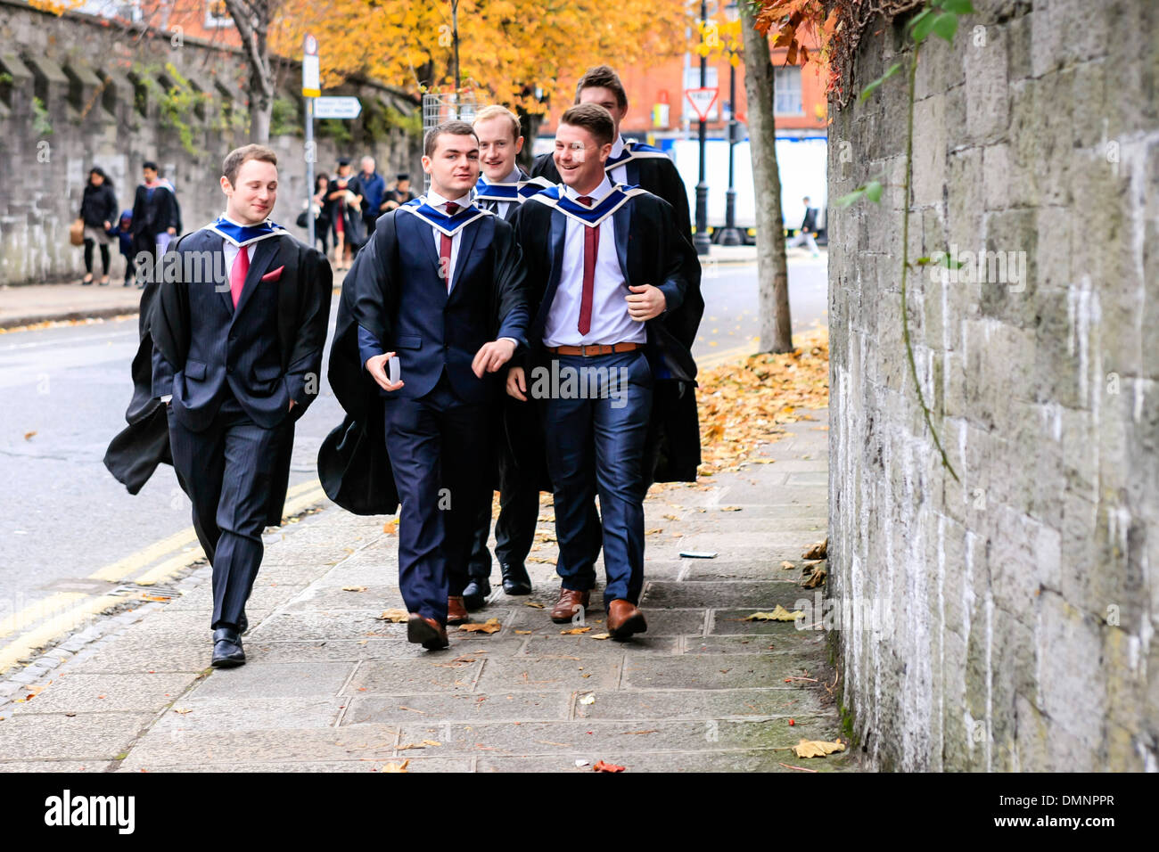 Graduation day at Dublin's Trinity College in Ireland Stock Photo - Alamy
