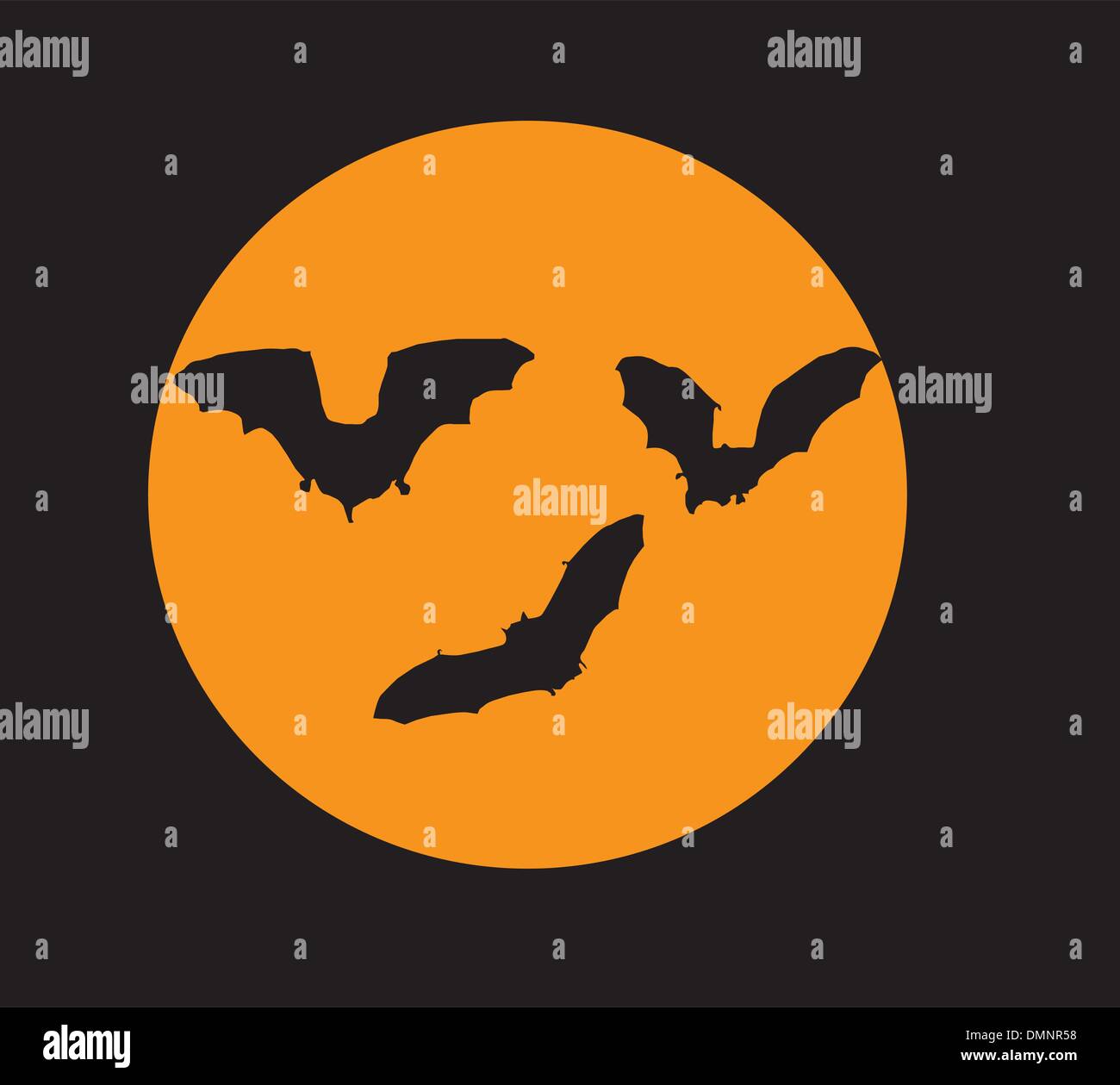 Full moon blood Stock Vector Images - Alamy