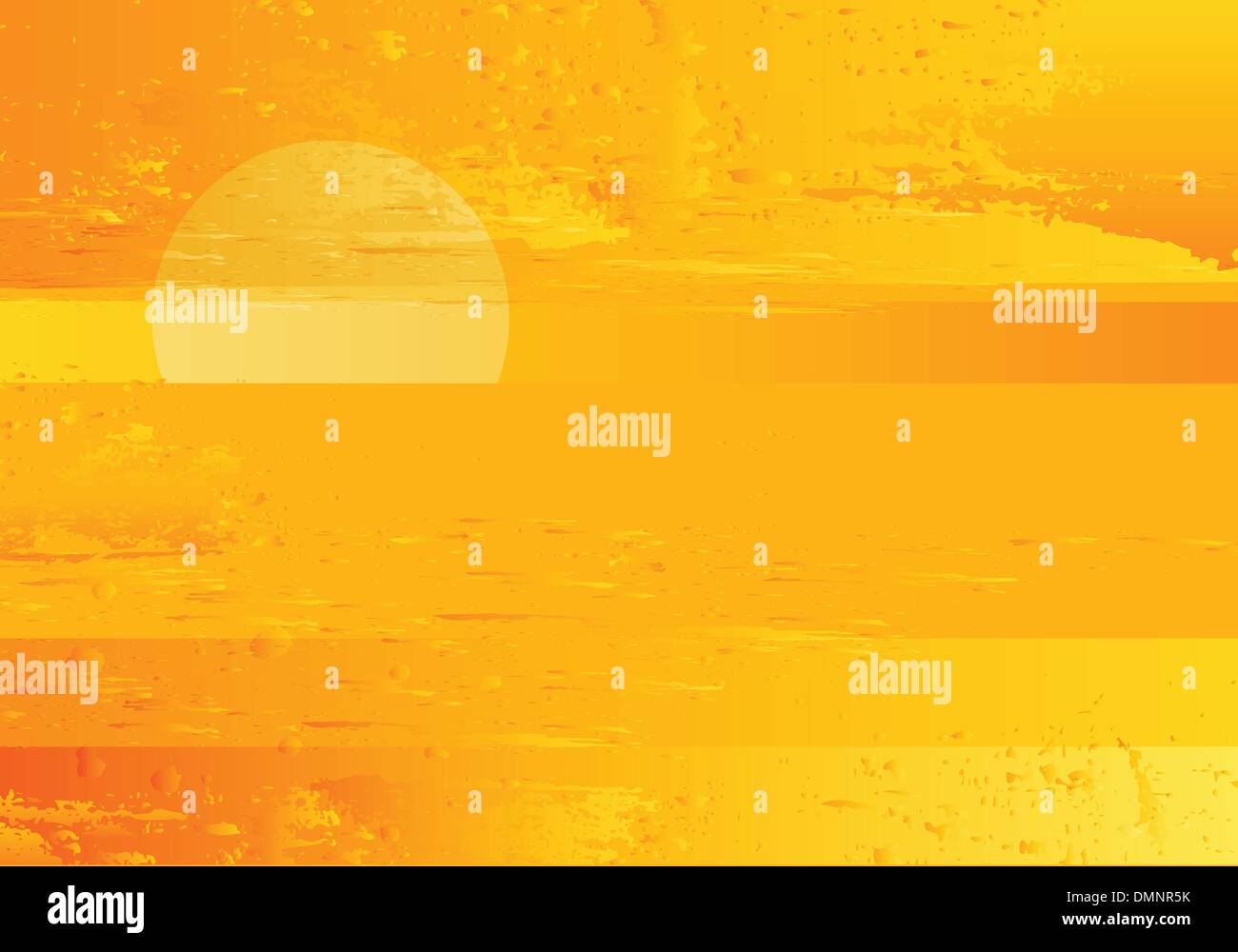 abstract sunset sea golden grunge background Stock Vector Image & Art ...