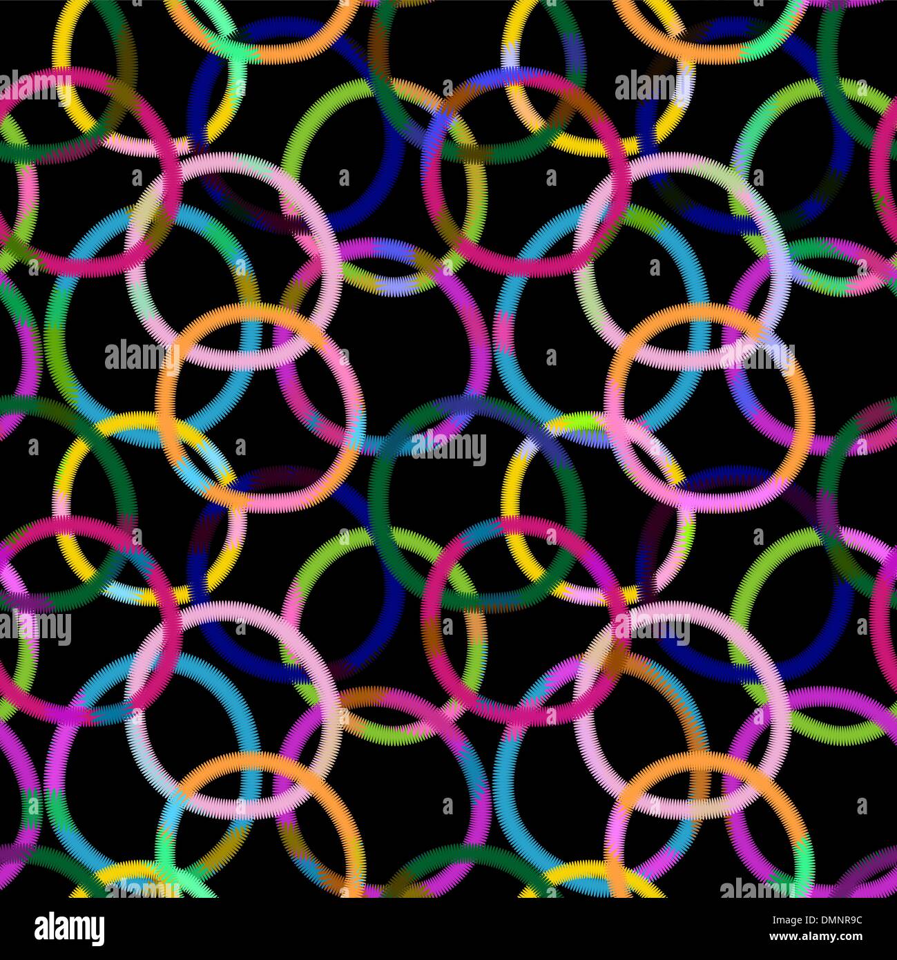 Seamless pattern rings Stock Vector Images - Alamy