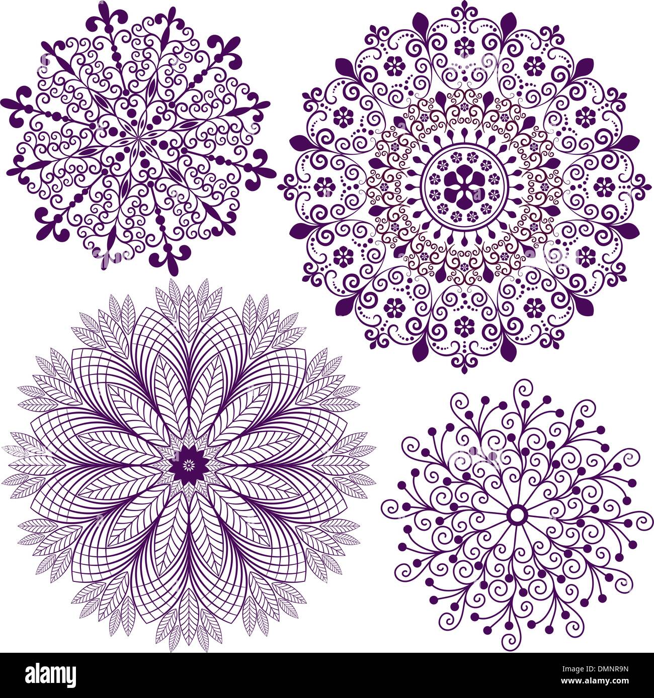 Filigree Stock Vector Images - Alamy