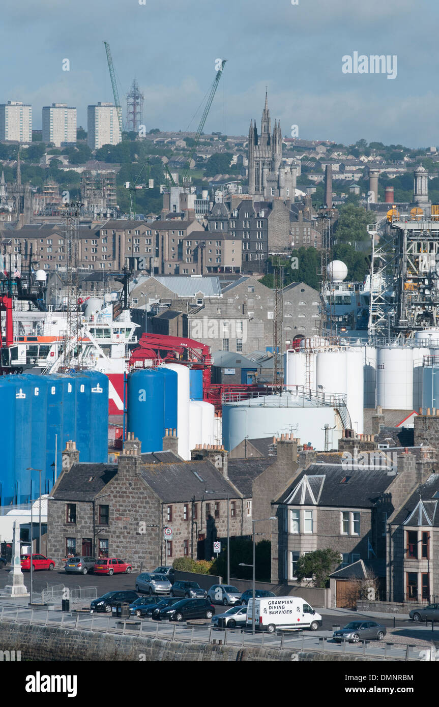 Aberdeen port scotland hi-res stock photography and images - Alamy