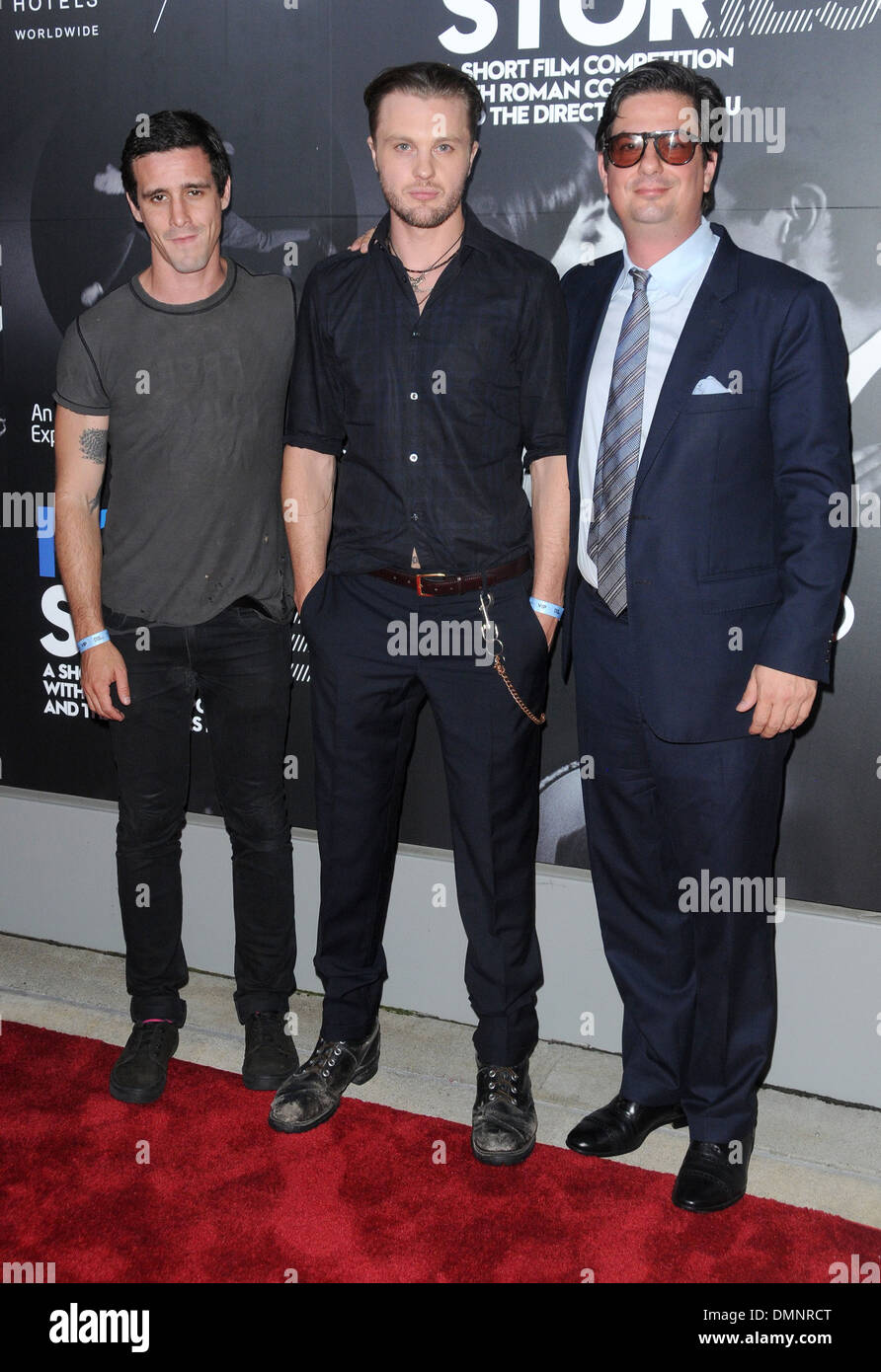 Michael Pitt James Ransone and Roman Coppola W Hotels and Intel launch ...