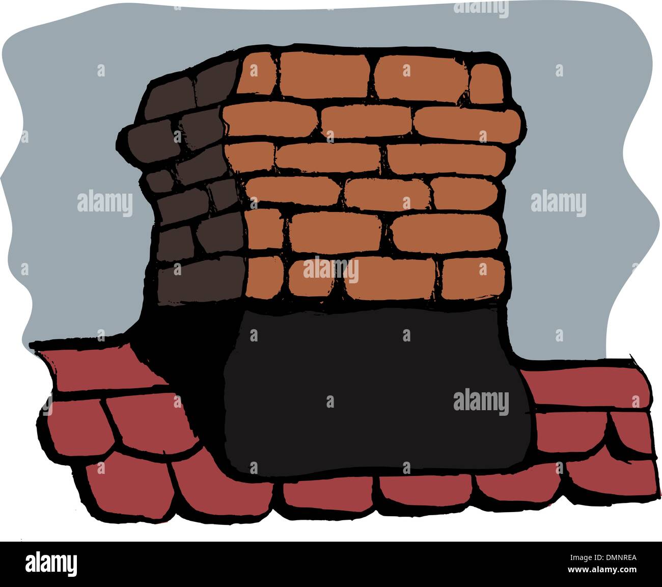 Tile chimney Stock Vector Images - Alamy