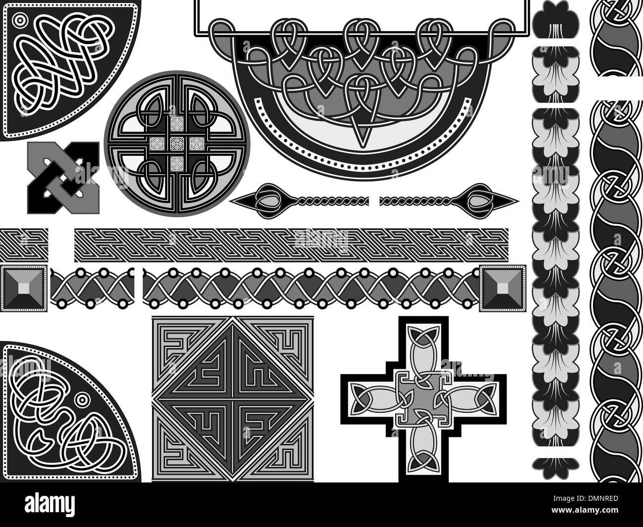 elements of design in celtic Stock Vector Image & Art - Alamy