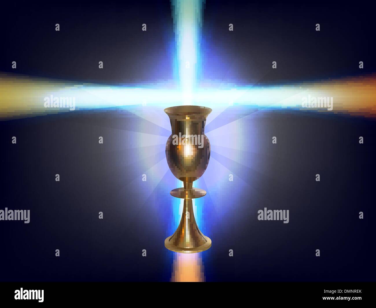Glowing cross hi-res stock photography and images - Alamy
