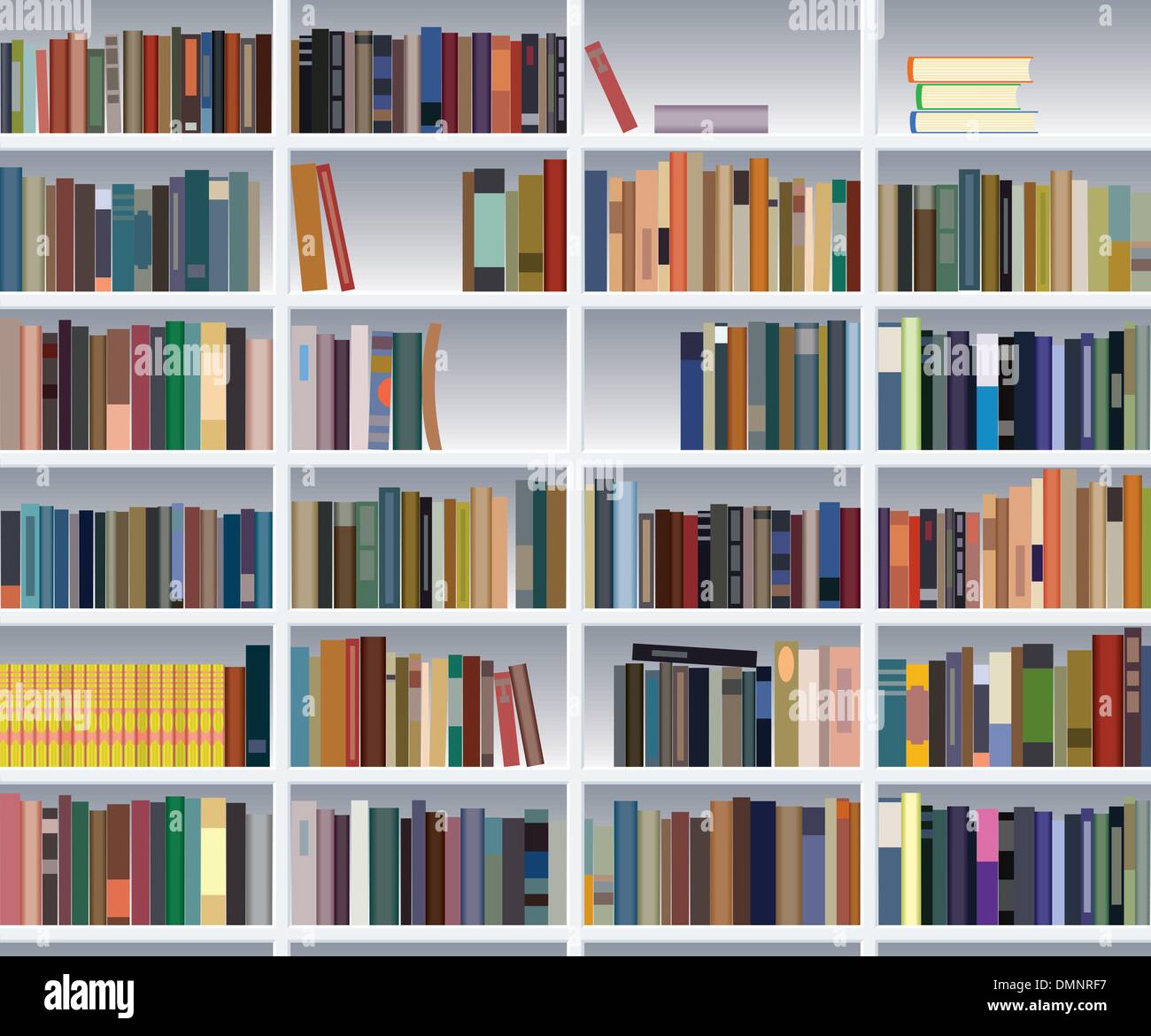 Black bookcase Stock Vector Images - Alamy