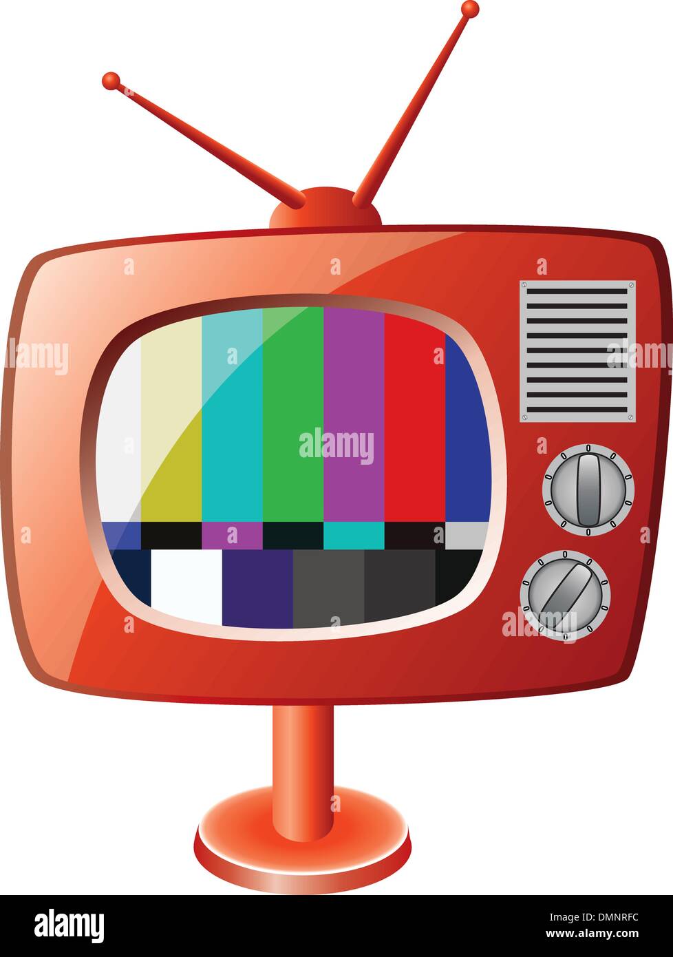 vector tv set Stock Vector Image & Art - Alamy