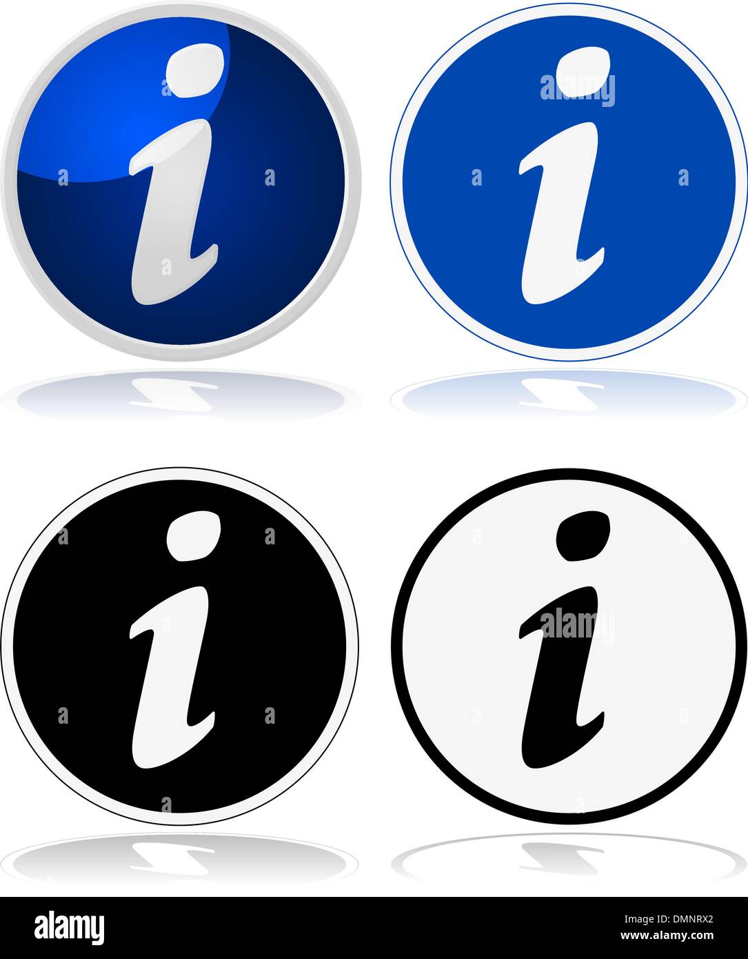 An information sign Stock Vector Images - Alamy