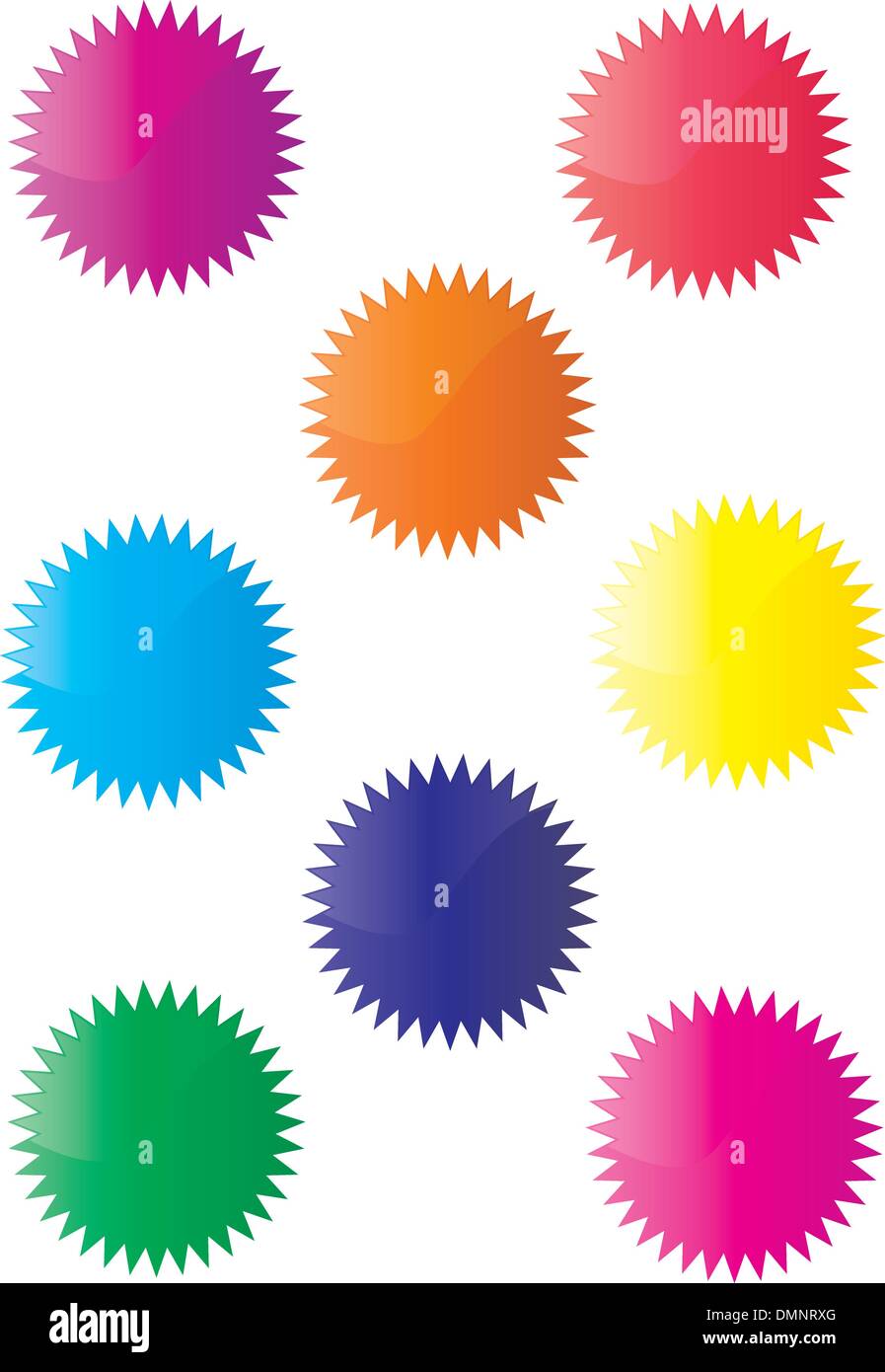 Bright coloured buttons Stock Vector Images - Alamy