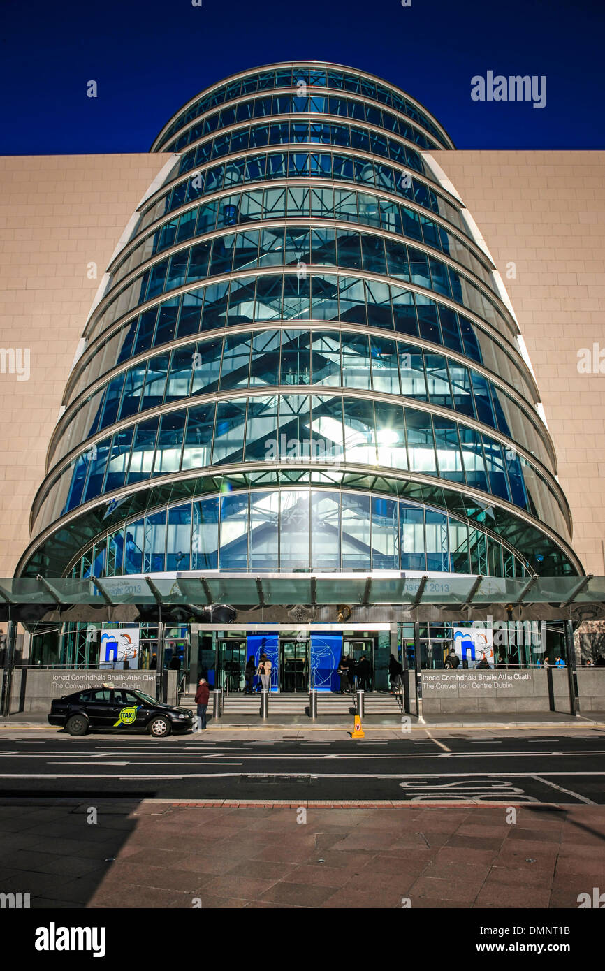 The modern Convention Center in Dublin city Ireland Stock Photo - Alamy