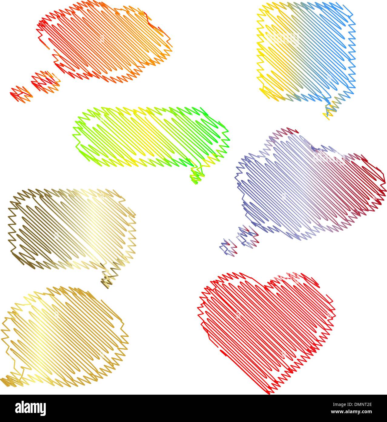 Doodle speech bubbles set Stock Vector Image & Art - Alamy Doodle speech bubbles set Stock Vector Image & Art - Alamy
