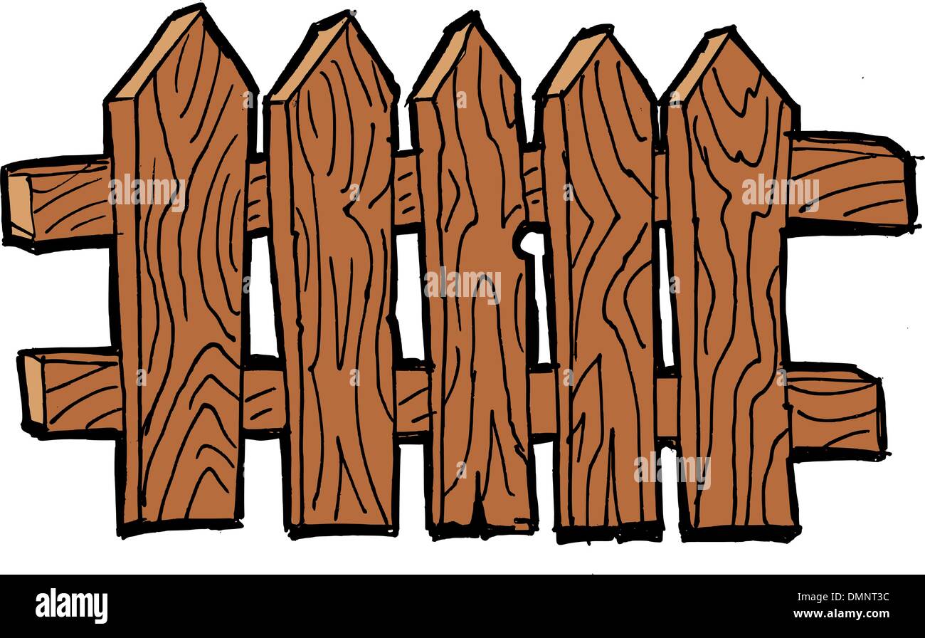 Picket Fence Gate Clip Art