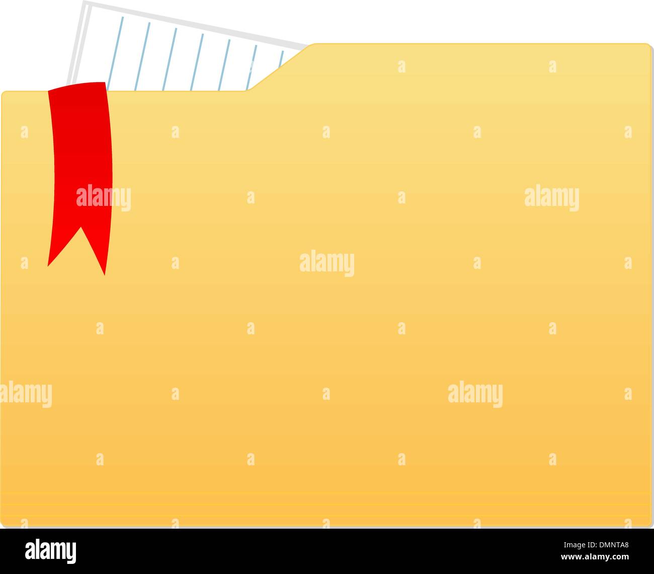 Folder icon on desktop Stock Vector Images - Alamy