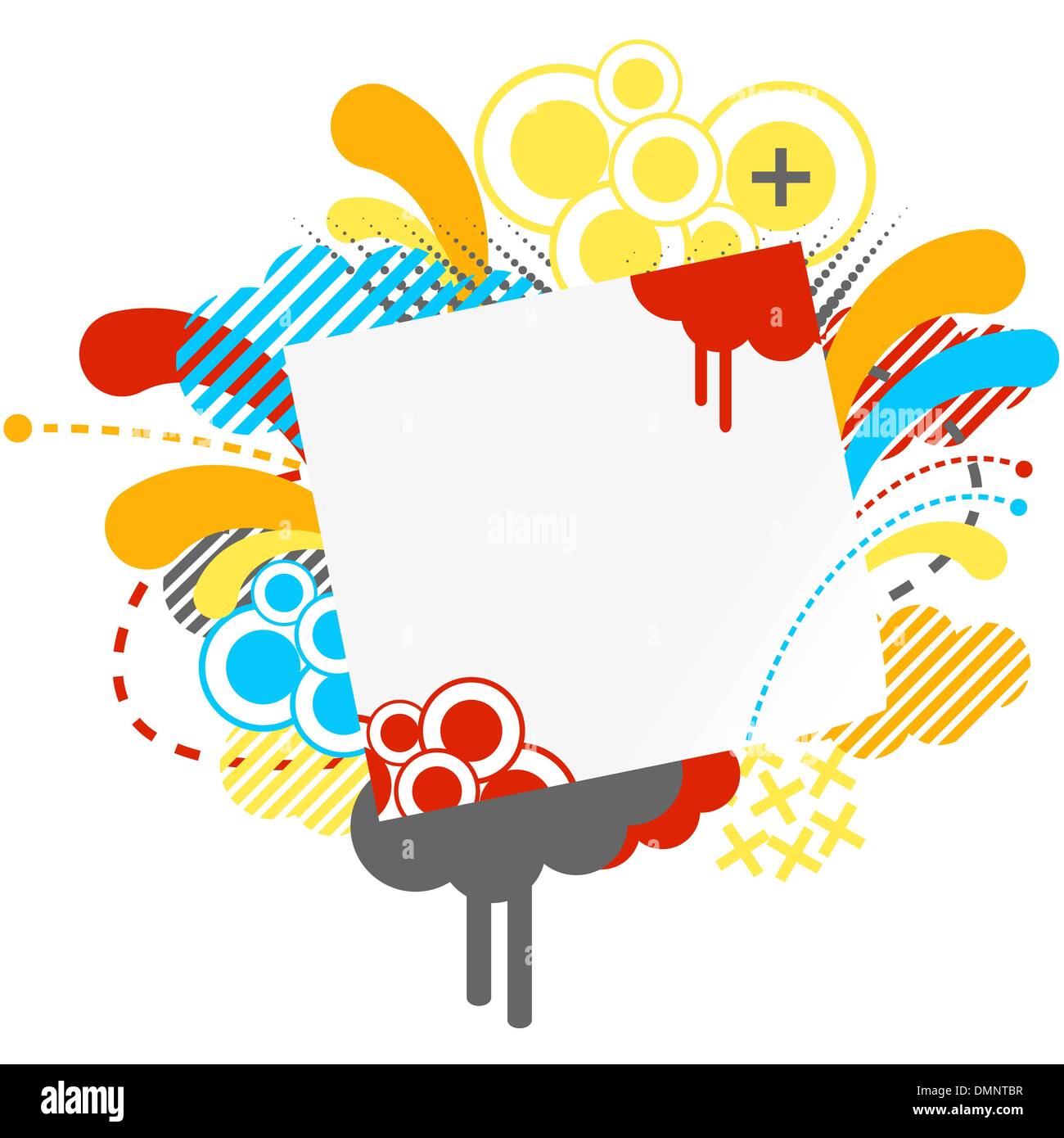 Abstract design clouds Cut Out Stock Images & Pictures - Alamy