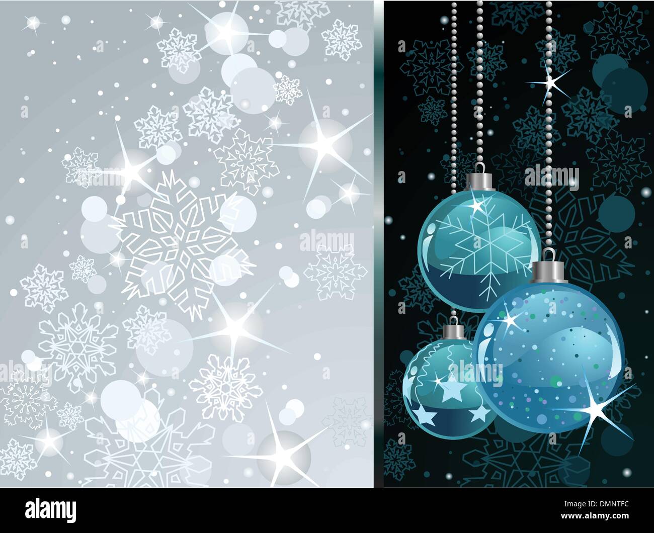 Christmas Balls background Stock Vector Image & Art - Alamy