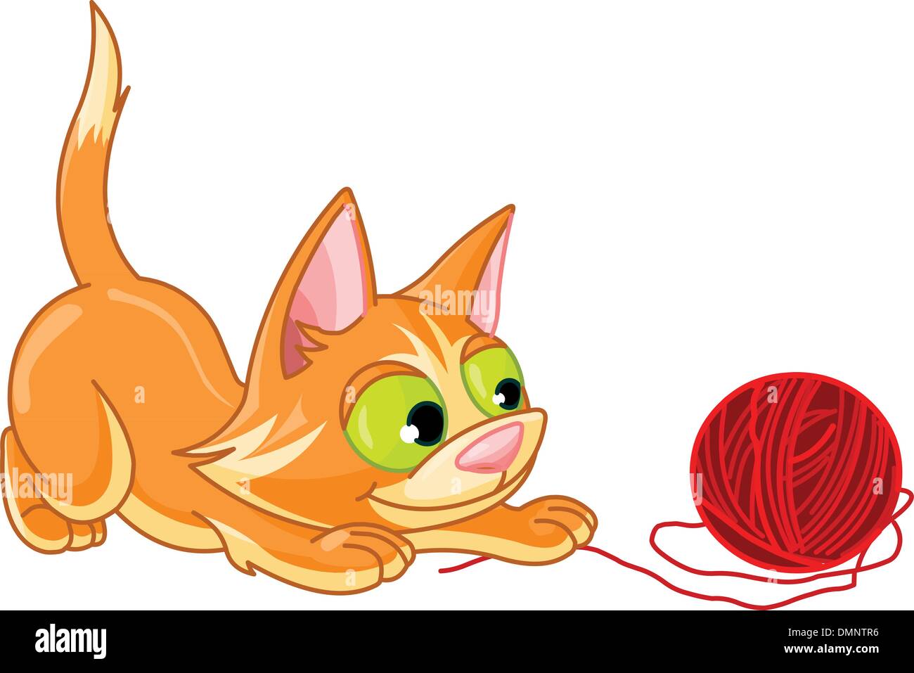 Ball of string kitten hi-res stock photography and images - Alamy