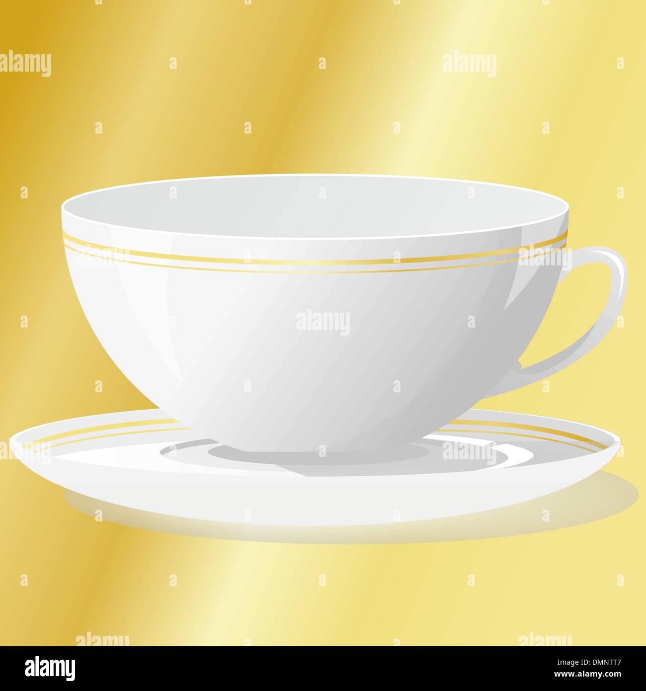Saucer vector Stock Vector Images - Alamy