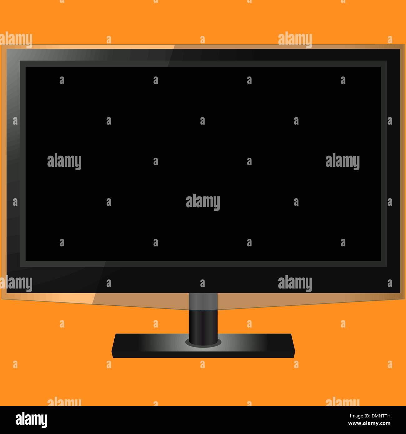 Lcd tv home Stock Vector Images - Alamy