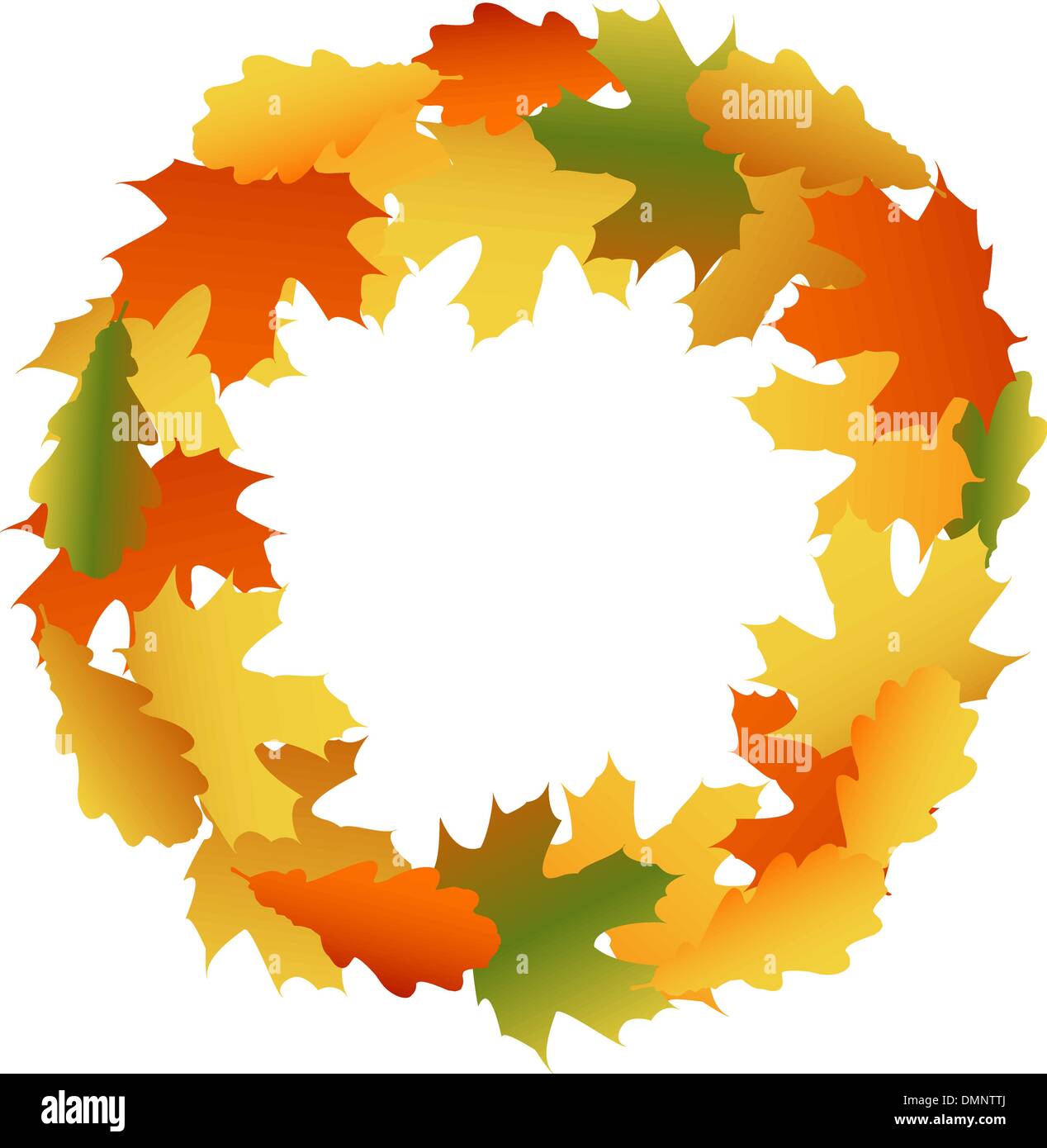 Leaves of vivid green color Stock Vector Images - Alamy