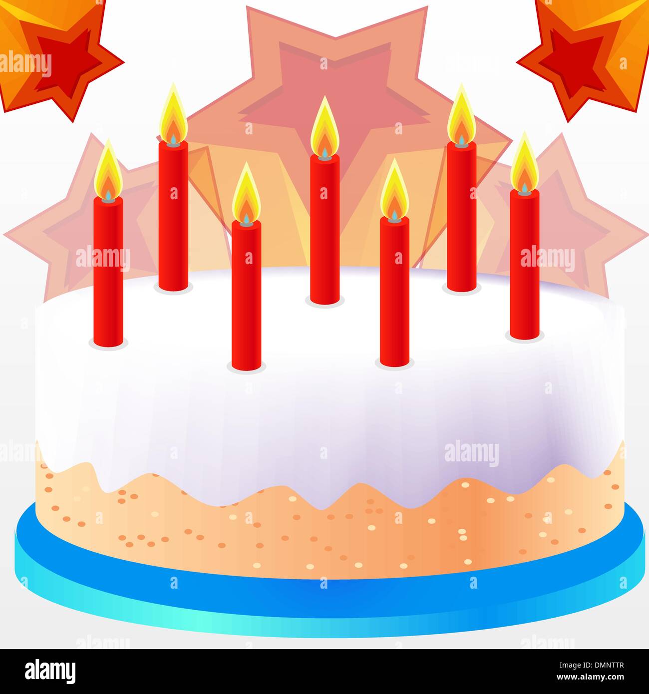 Celebration with cake Stock Vector Images - Alamy