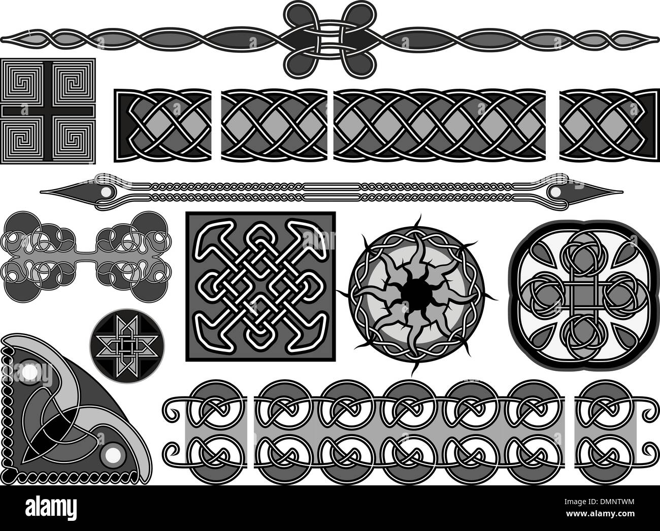medieval celtic style Stock Vector Image & Art - Alamy