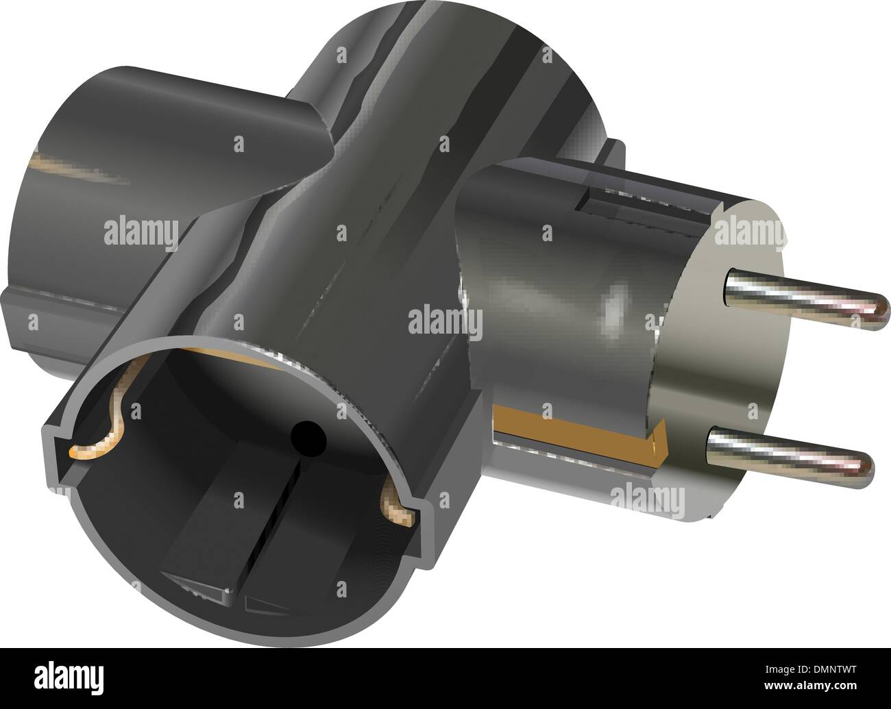 Appliance outlet Stock Vector Images - Alamy