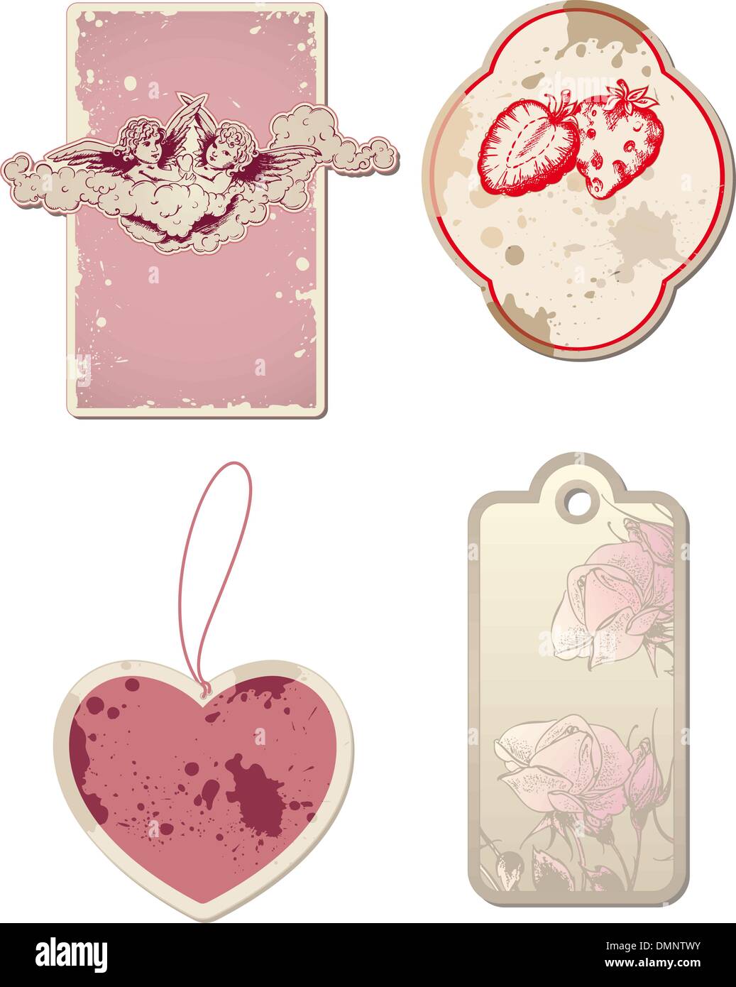 Valentines day labels hi-res stock photography and images - Alamy