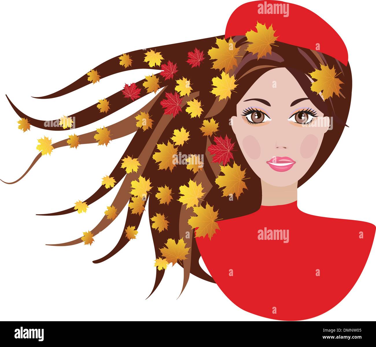 Fall brush Stock Vector Images - Alamy