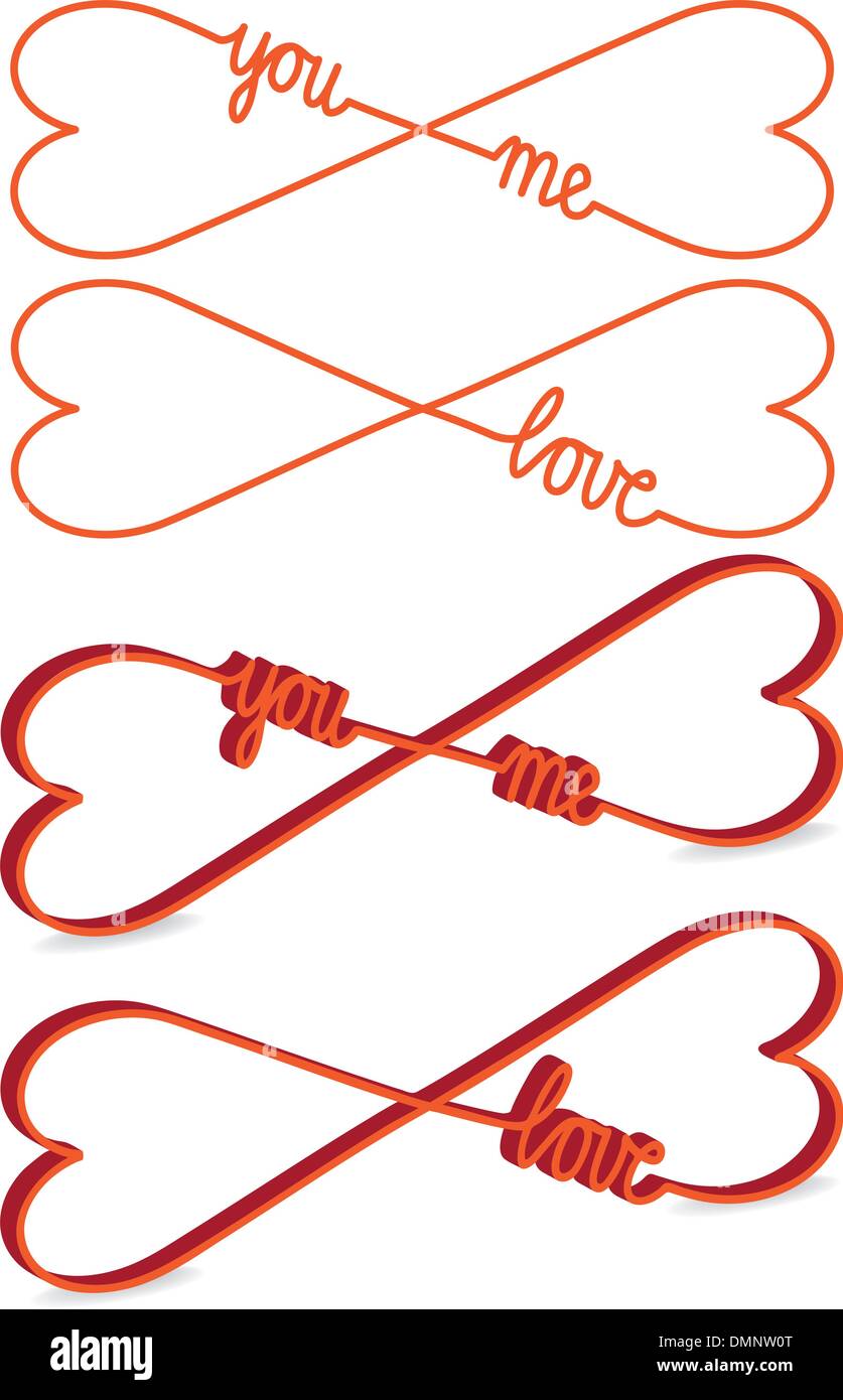 Infinity symbol 3d Stock Vector Images - Alamy